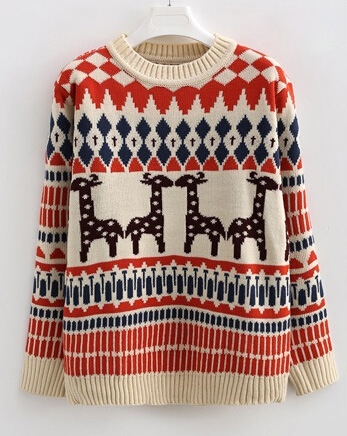 Fawn Hedging Sweater Yg10jk on Luulla